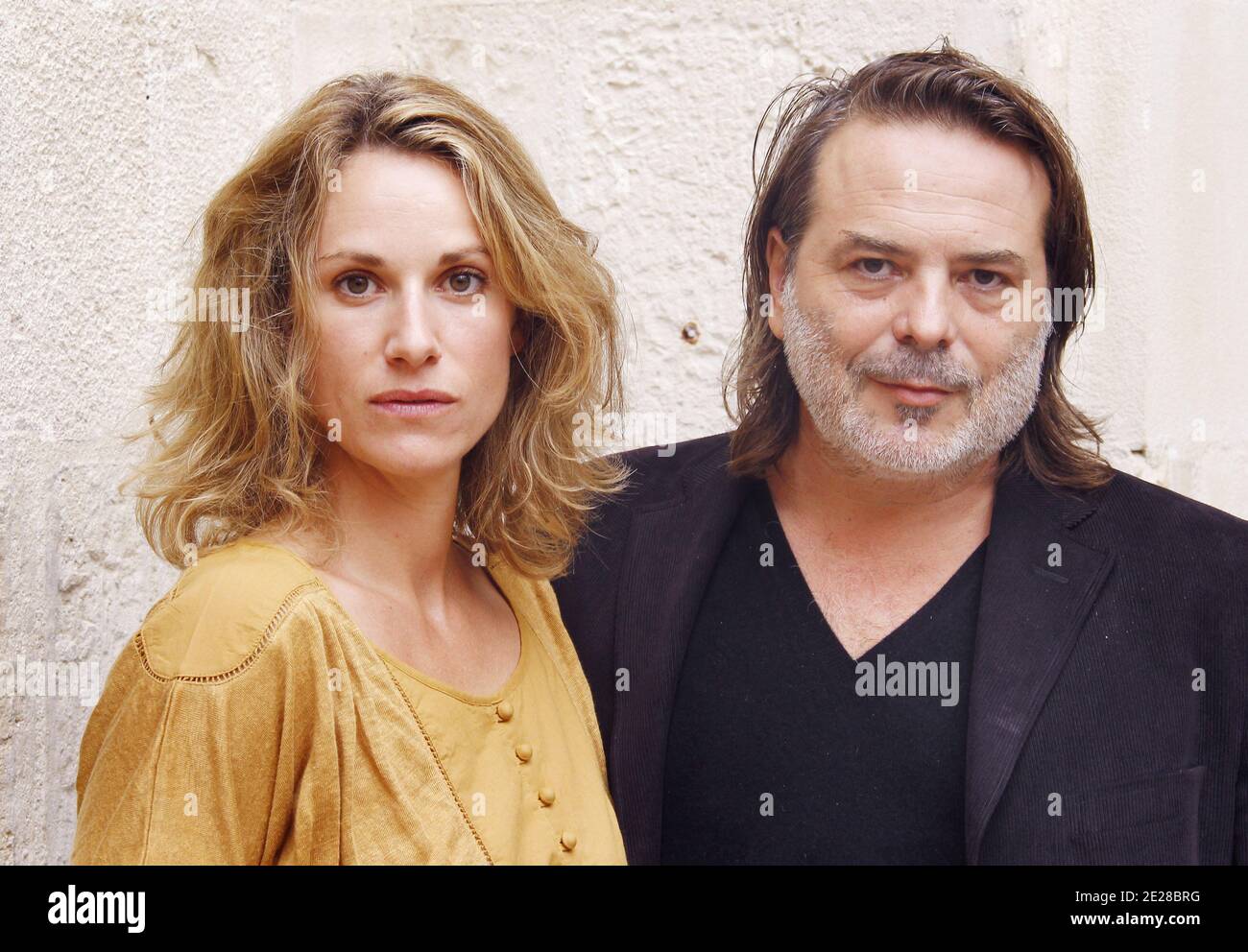 Xavier Duringer and Camille Panonacle attending the 13th Festival of TV ...