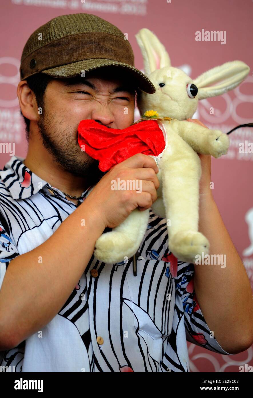 Japanese director Takashi Shimizu attending the 'The Rabbit Horror 3D ...