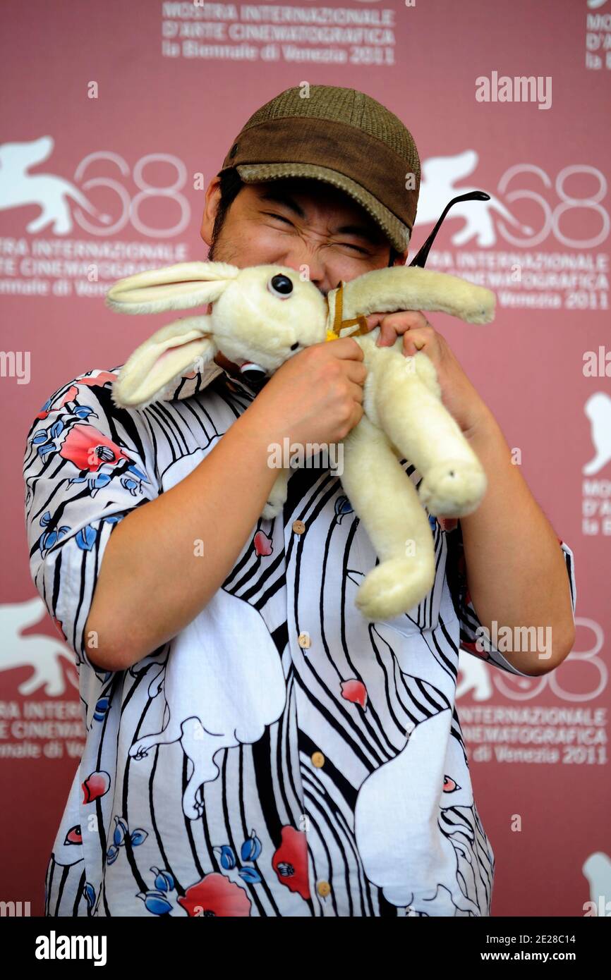 Japanese director Takashi Shimizu attending the 'The Rabbit Horror 3D ...