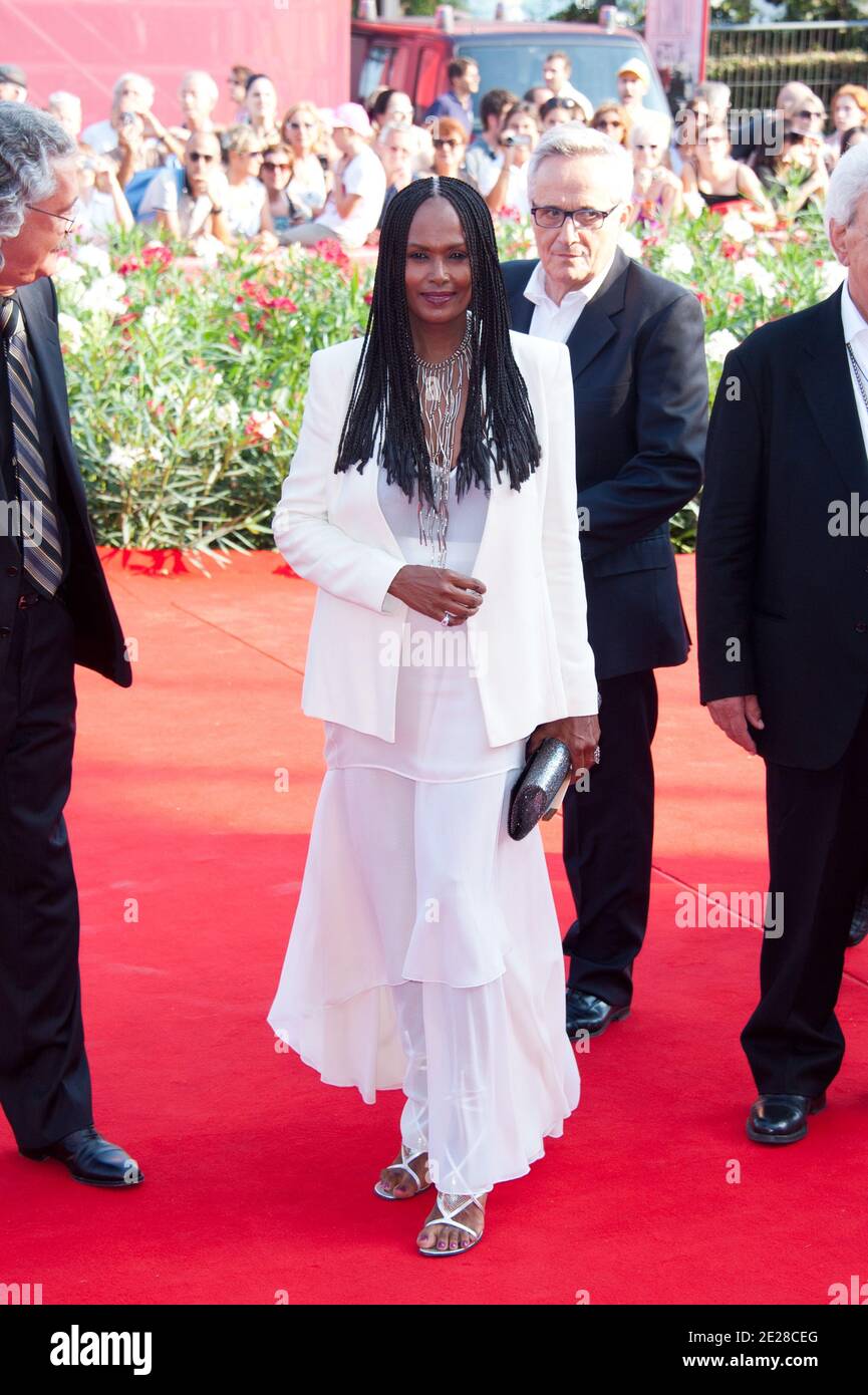 Marco Bellocchio arriving with actress Zeudi Araya for a ceremony to ...