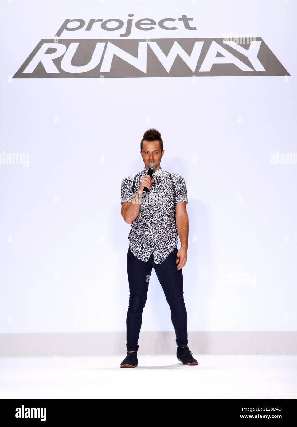 Designer Anthony Ryan Auld appears during the Project Runway Season ...