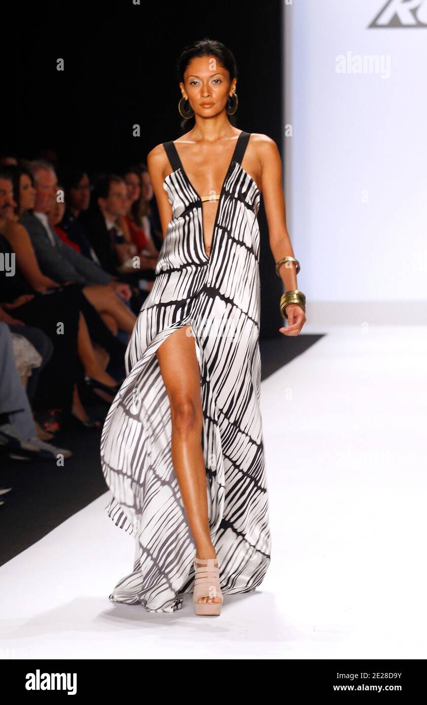 Models present the Anya Ayoung Chee collection during the Project ...