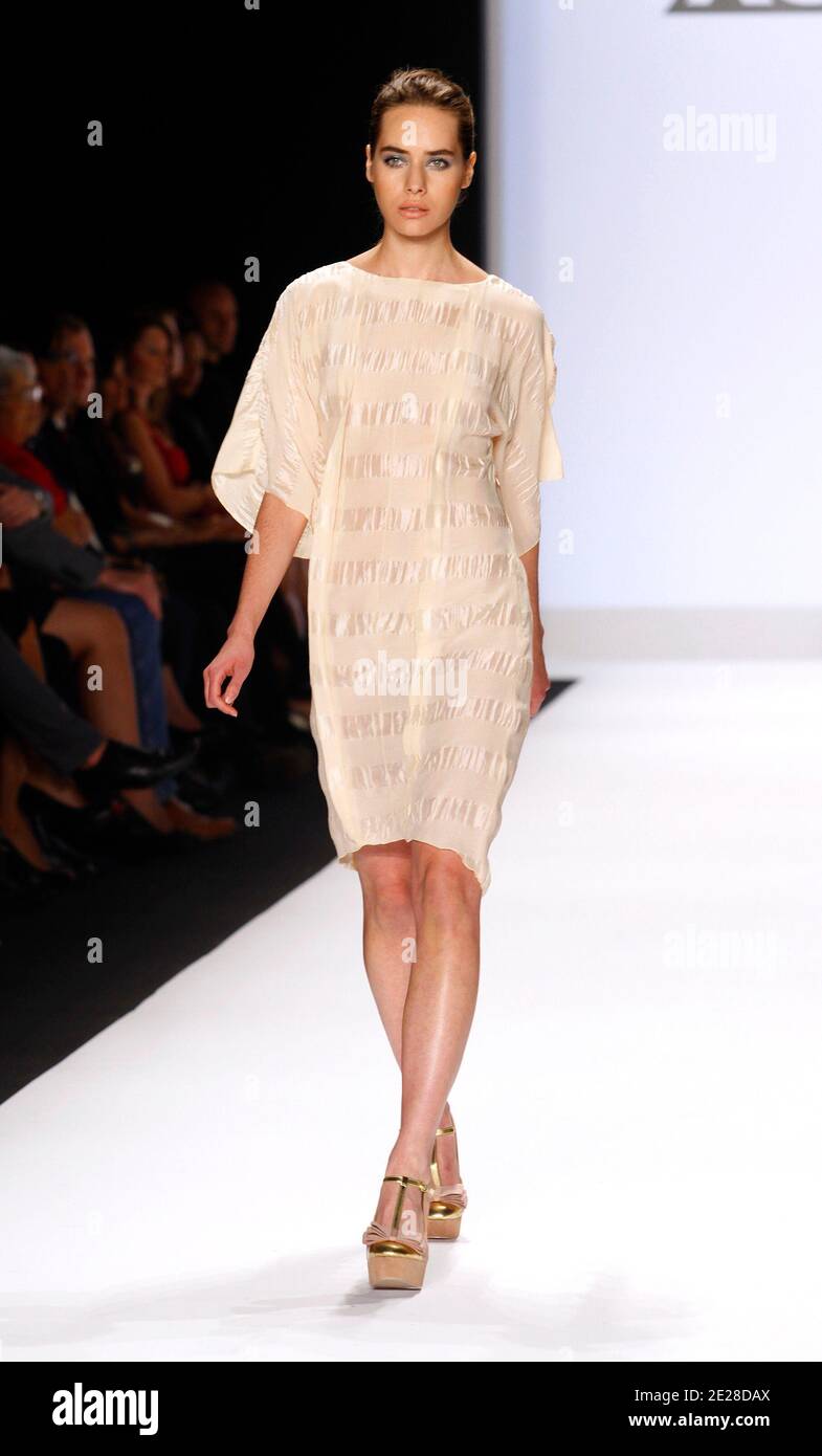 Models present the Bryce Black collection during the Project Runway ...