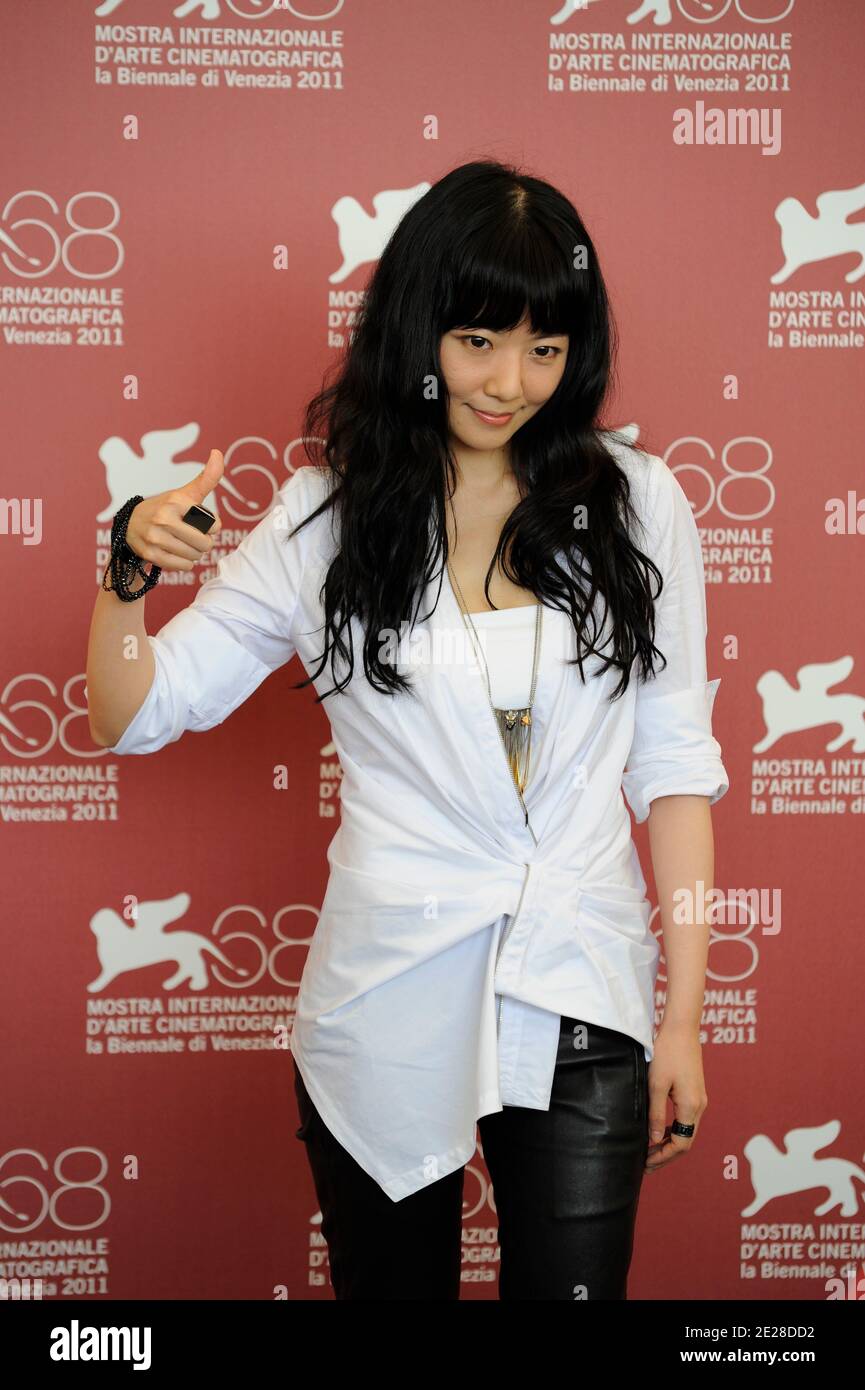 Stephanie Che attending a photocall for the film 'Duo Mingjin' ('Dyut ...