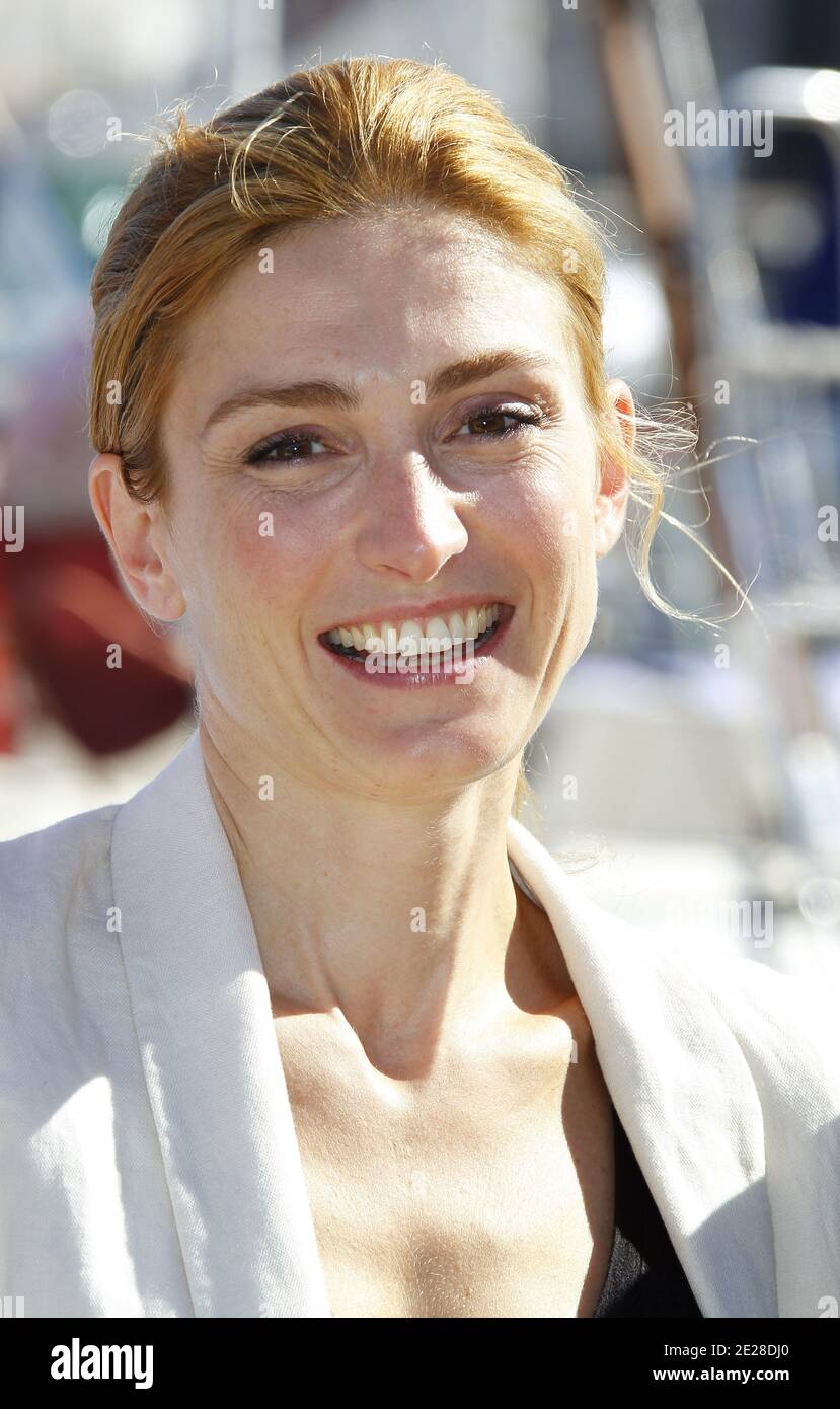 Julie Gayet attending the 13th Festival of TV Fiction in La Rochelle ...