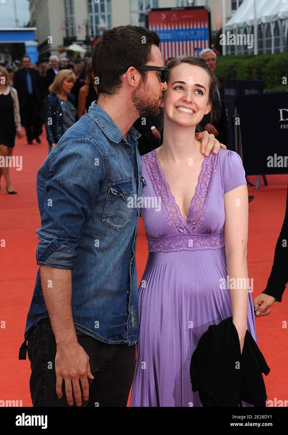 Mark Jackson and Joslyn Jensen arrive at the Closing Ceremony of the ...