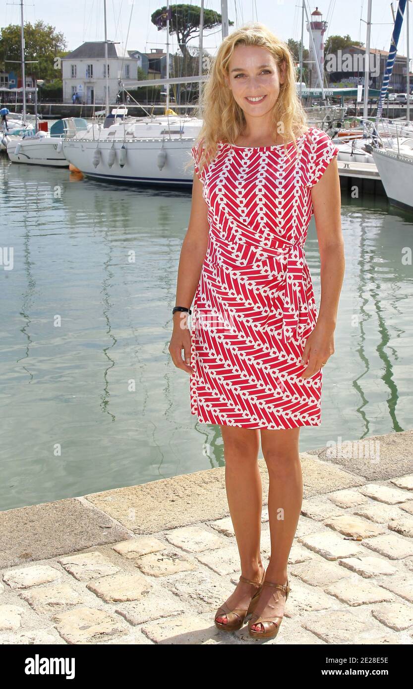 Elise Tielrooy attending the 13th Festival of TV Fiction in La Rochelle ...