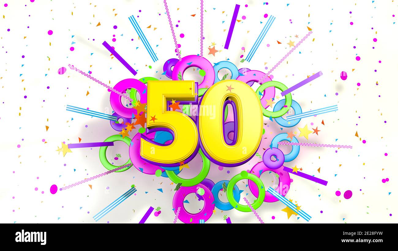 50th Birthday Party Clip Art