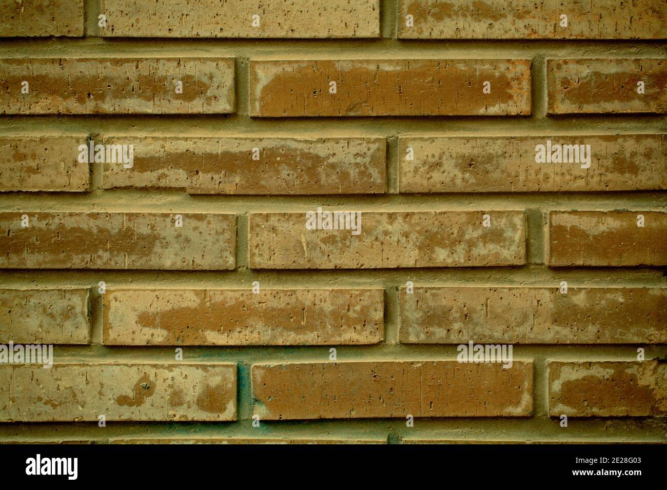 Clay brick wall background texture Stock Photo - Alamy