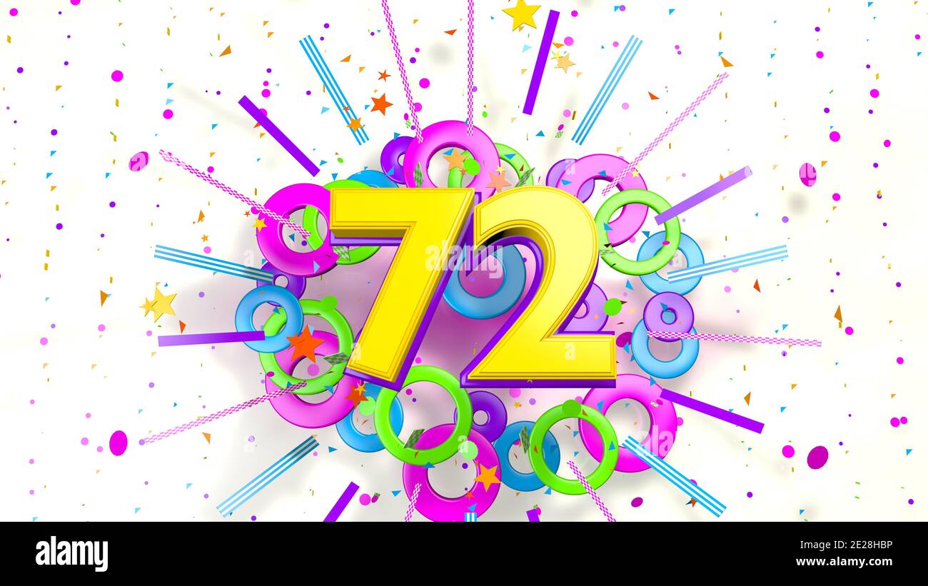 Number 72 hi-res stock photography and images - Alamy