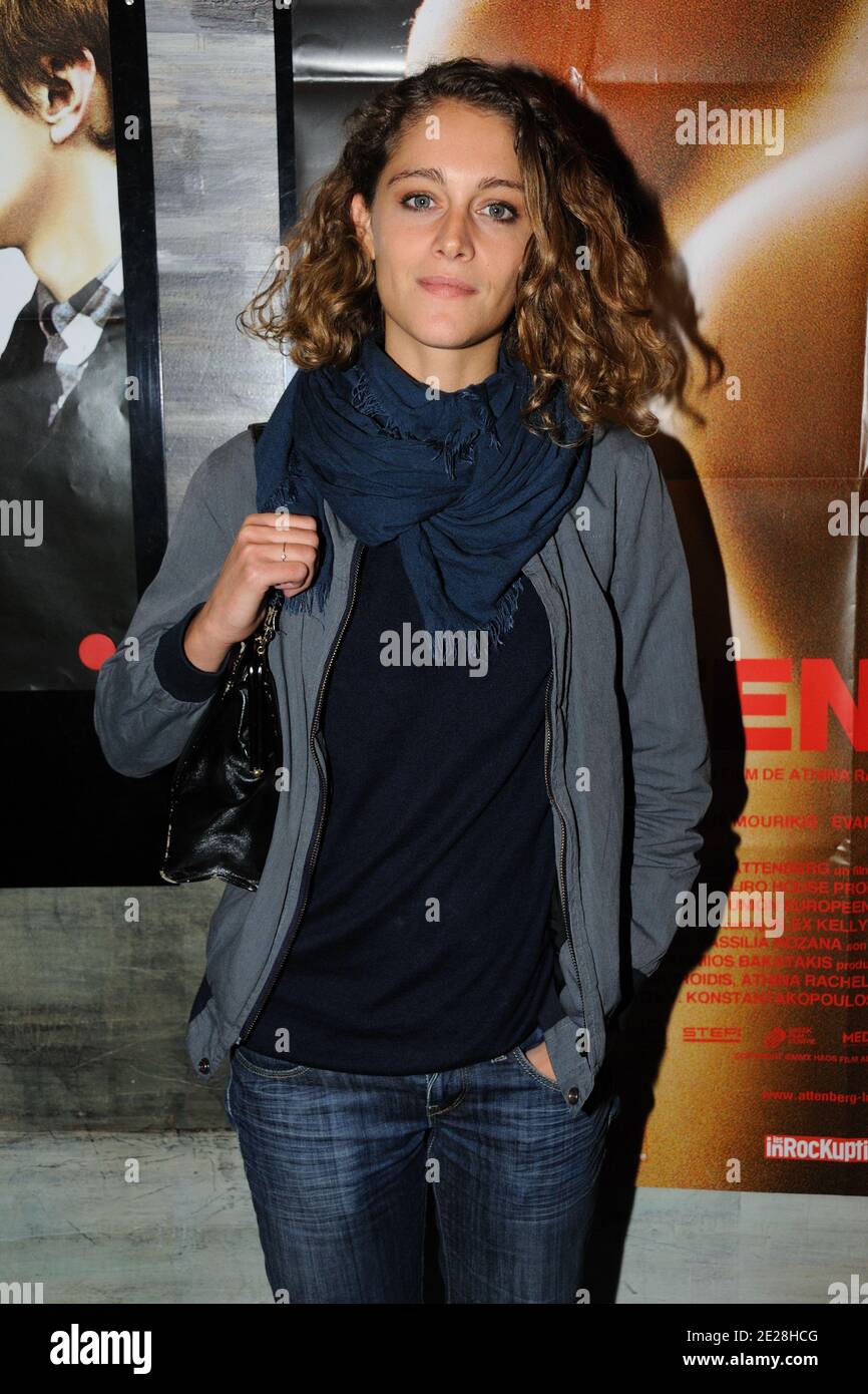 EXCLUSIVE Ariane Labed attending the screening of 'Attenberg' held at ...