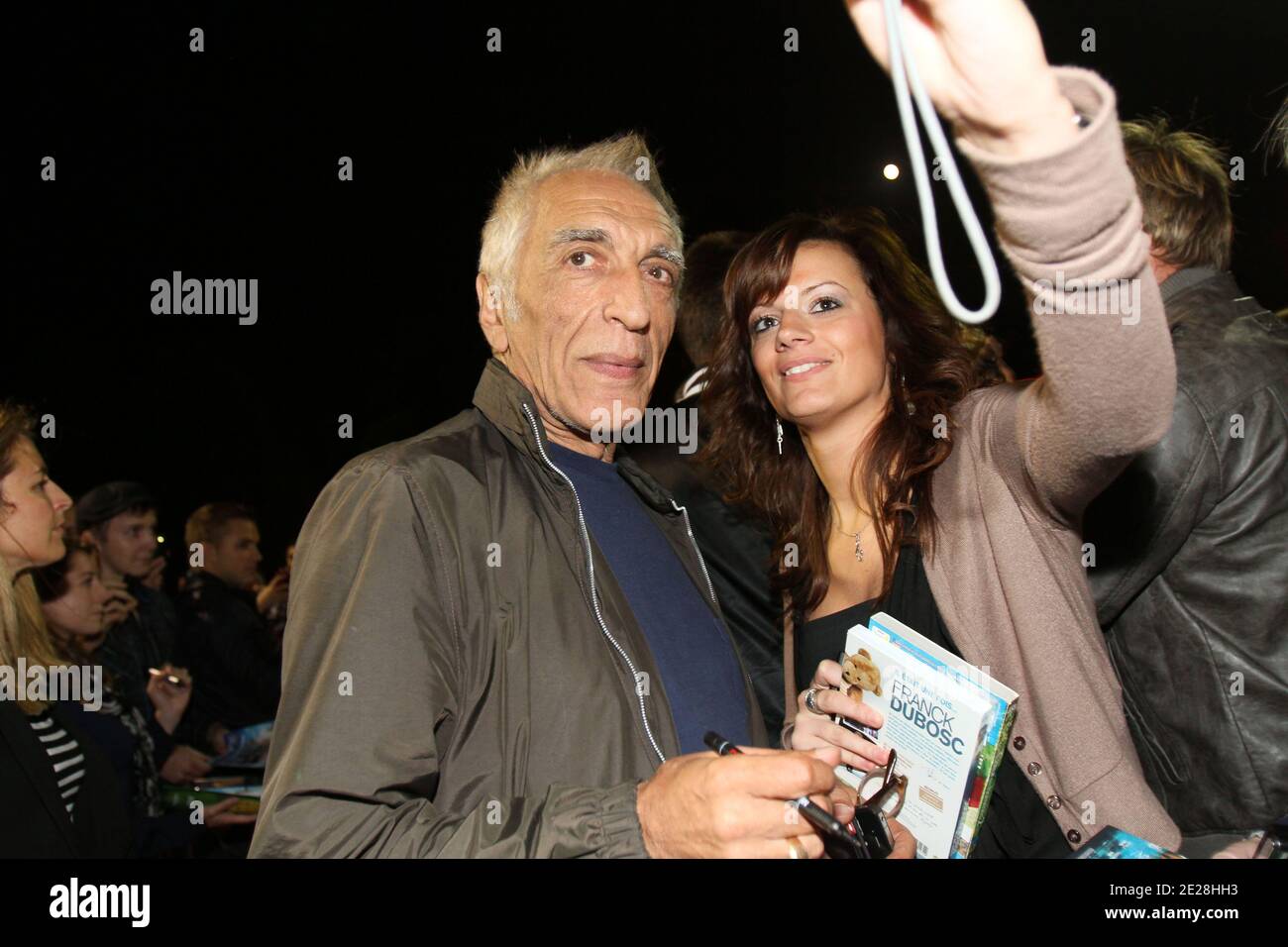 French actor Gerard Darmon before the screening of the new movie ...