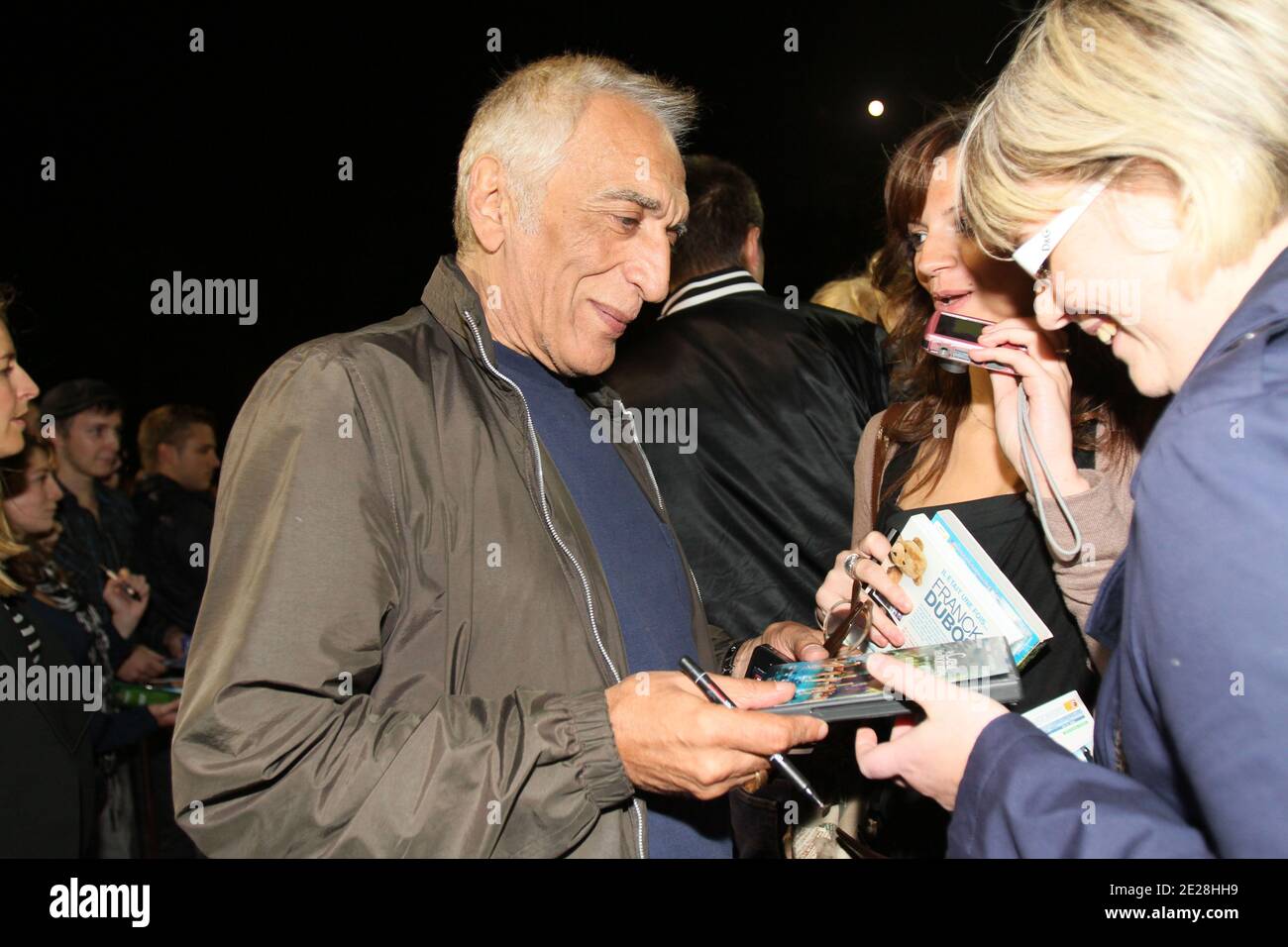 French actor Gerard Darmon before the screening of the new movie ...