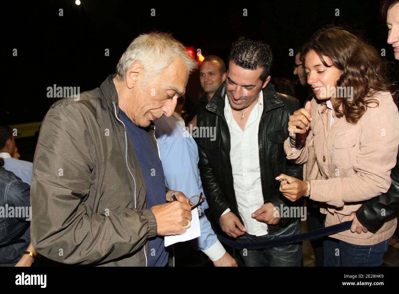 French actor Gerard Darmon before the screening of the new movie ...