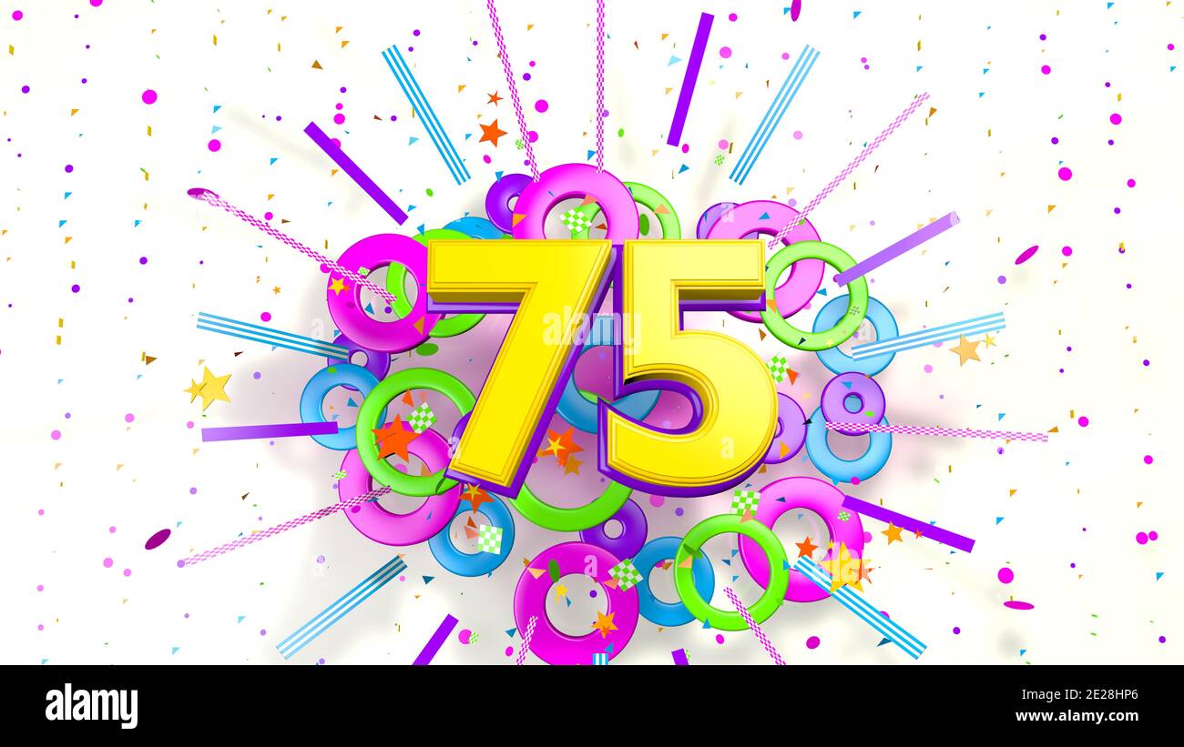 Number 75 hi-res stock photography and images - Alamy