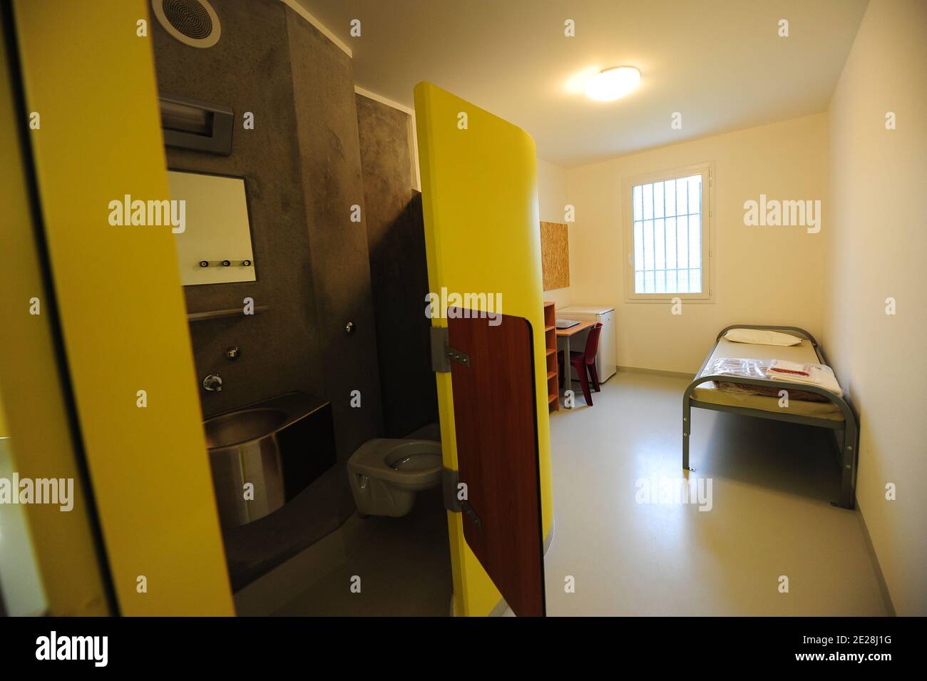 Atmosphere at the new prison of Reau, near Melun, France on September ...
