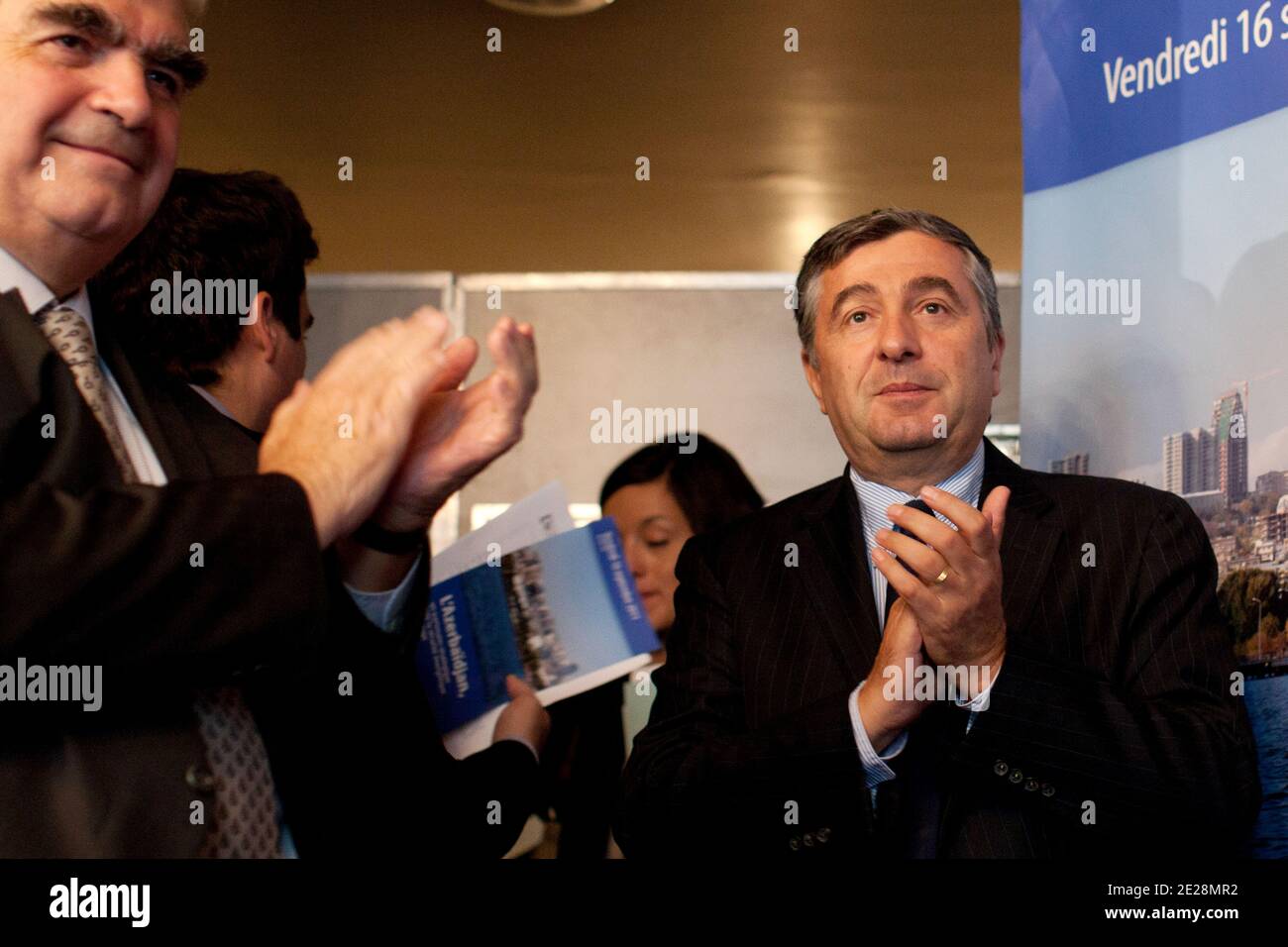 GDF Suez vice CEO Jean-Francois Cirelli is pictured during a meeting ...