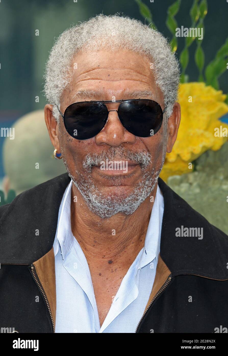 Morgan Freeman arriving for the world premiere of 'Dolphin Tale', at ...