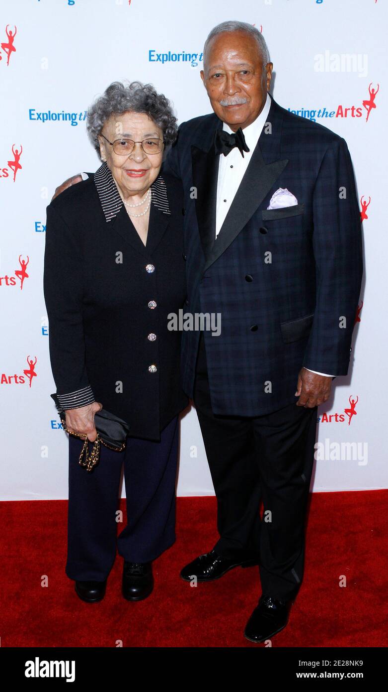 Joyce Dinkins and David Dinkins attend Tony Bennett's 85th Birthday ...