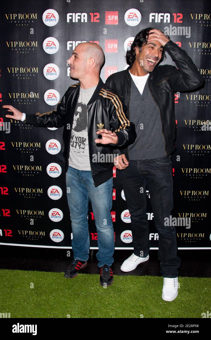 Miko and Cartman attending the launch of the new game FIFA 2012 (also ...