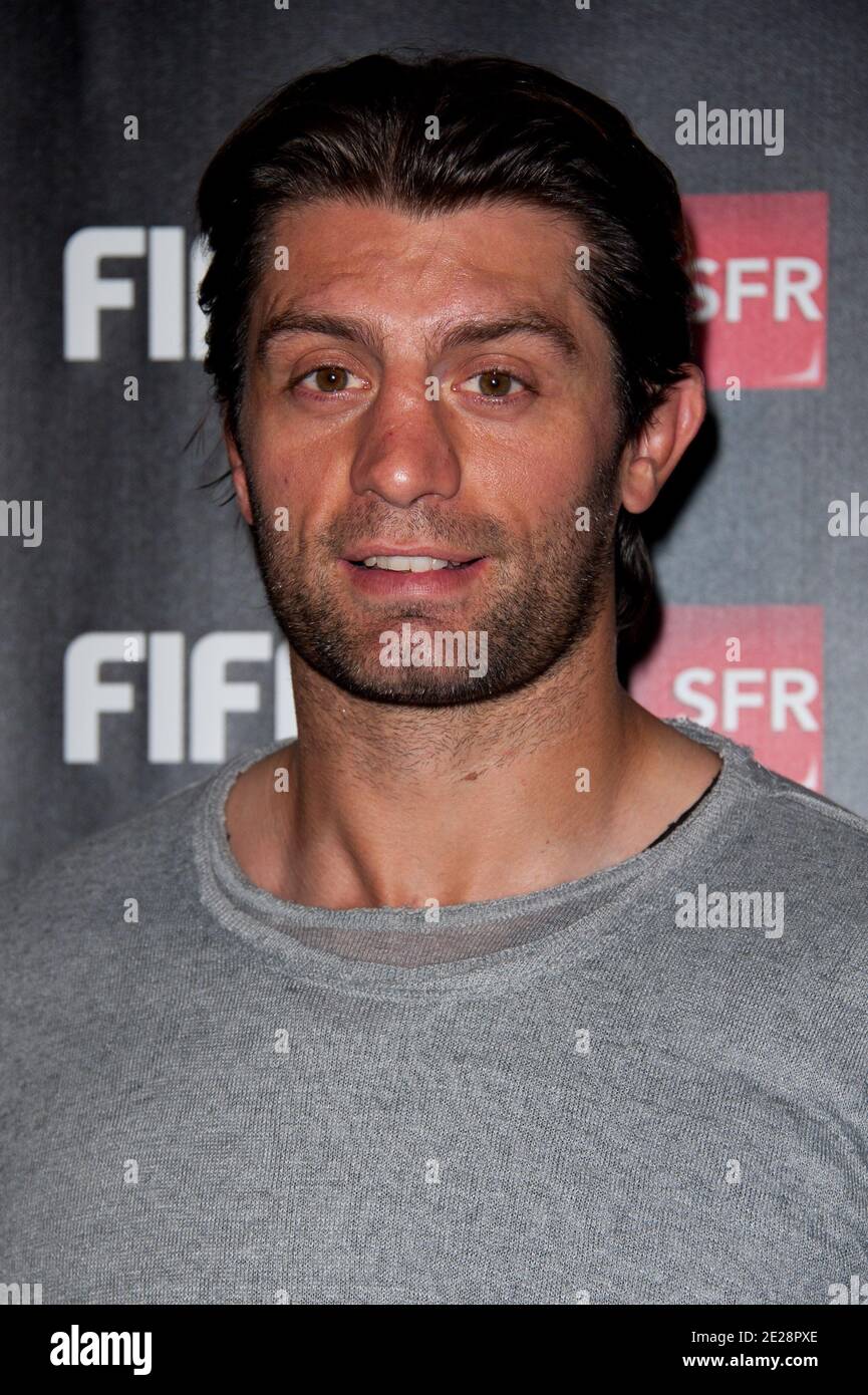 Stade Francais's Pierre Rabadan (Rugby player) attending the launch of ...