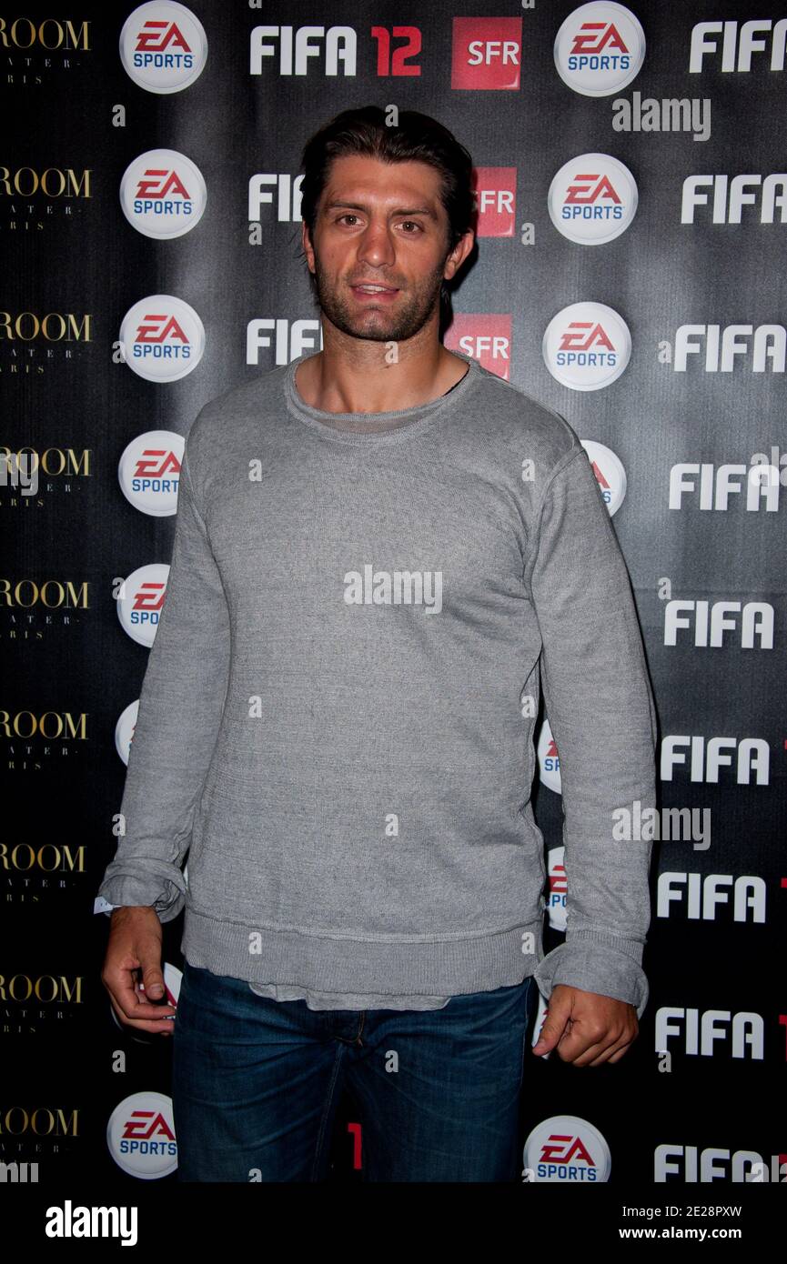 Stade Francais's Pierre Rabadan (Rugby player) attending the launch of ...