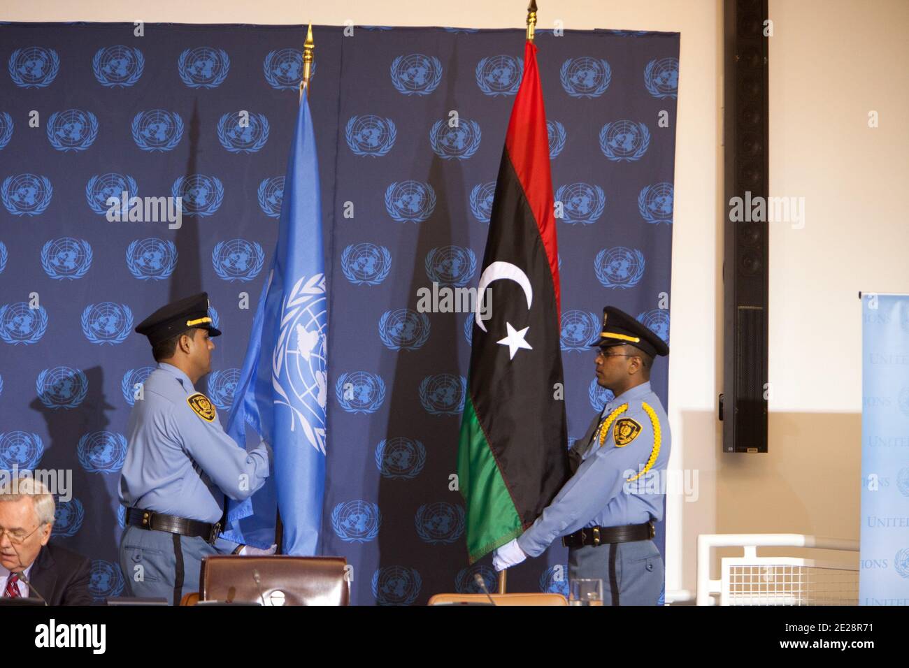 New libya flag hi-res stock photography and images - Alamy