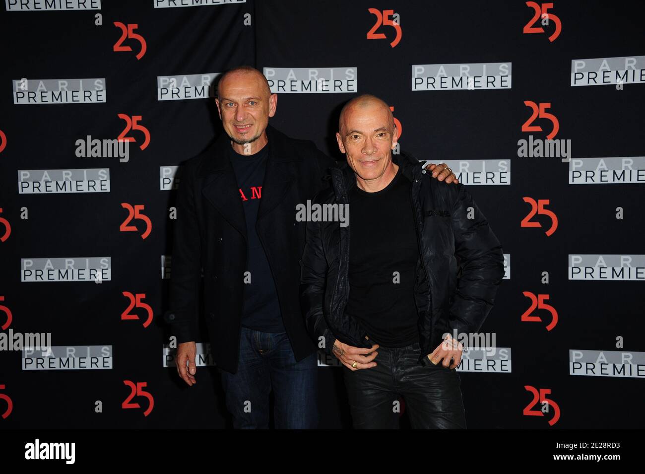 Pierre et Gilles attending 'Paris Premiere s'expose pour ses 25 ans' at ...