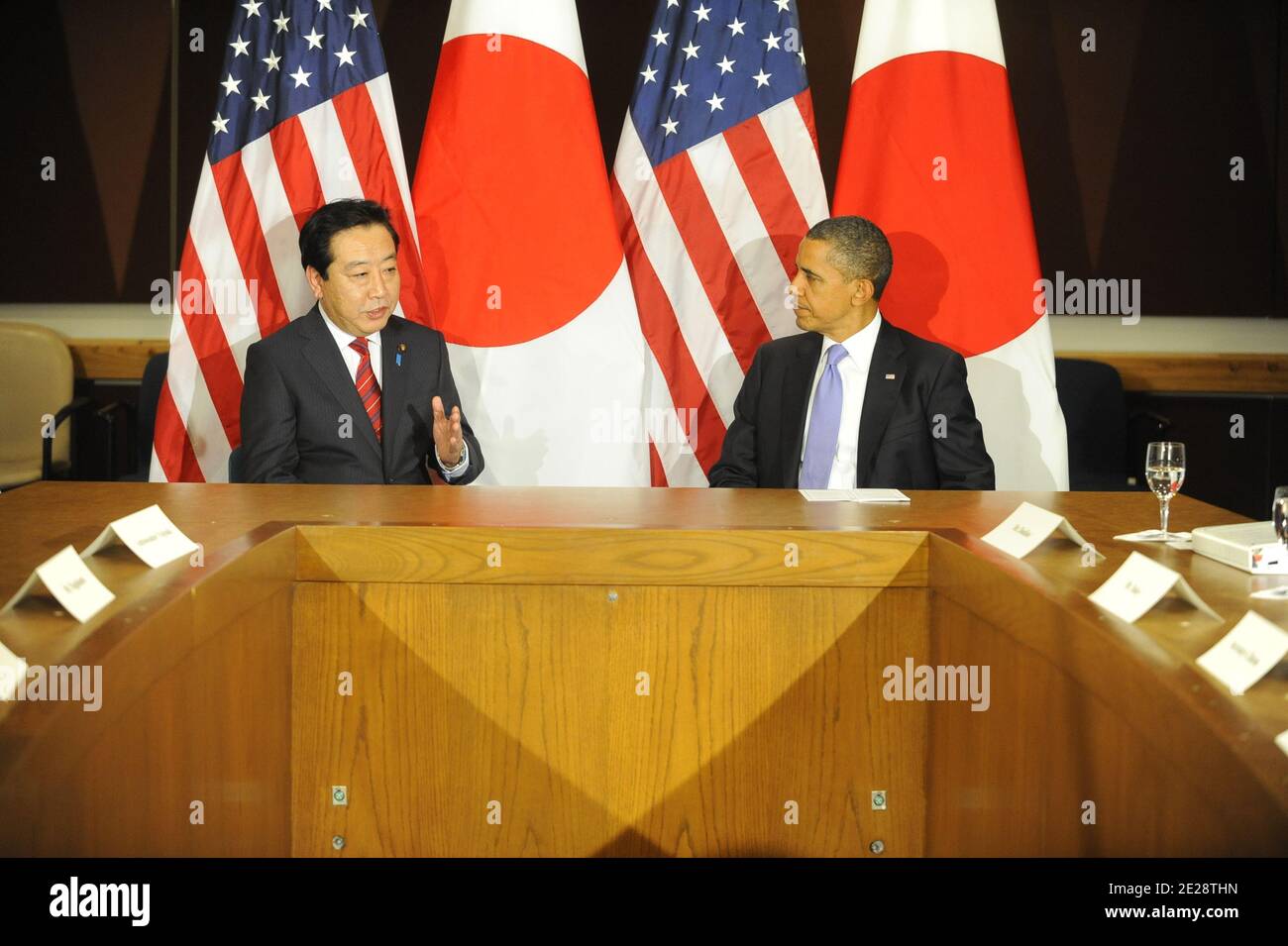 United States President Barack Obama meets Japanese Prime Minister ...
