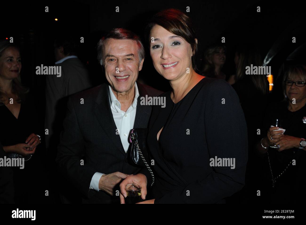 EXCLUSIVE - Salvatore Adamo, Daniela Lumbroso attending Daniela ...