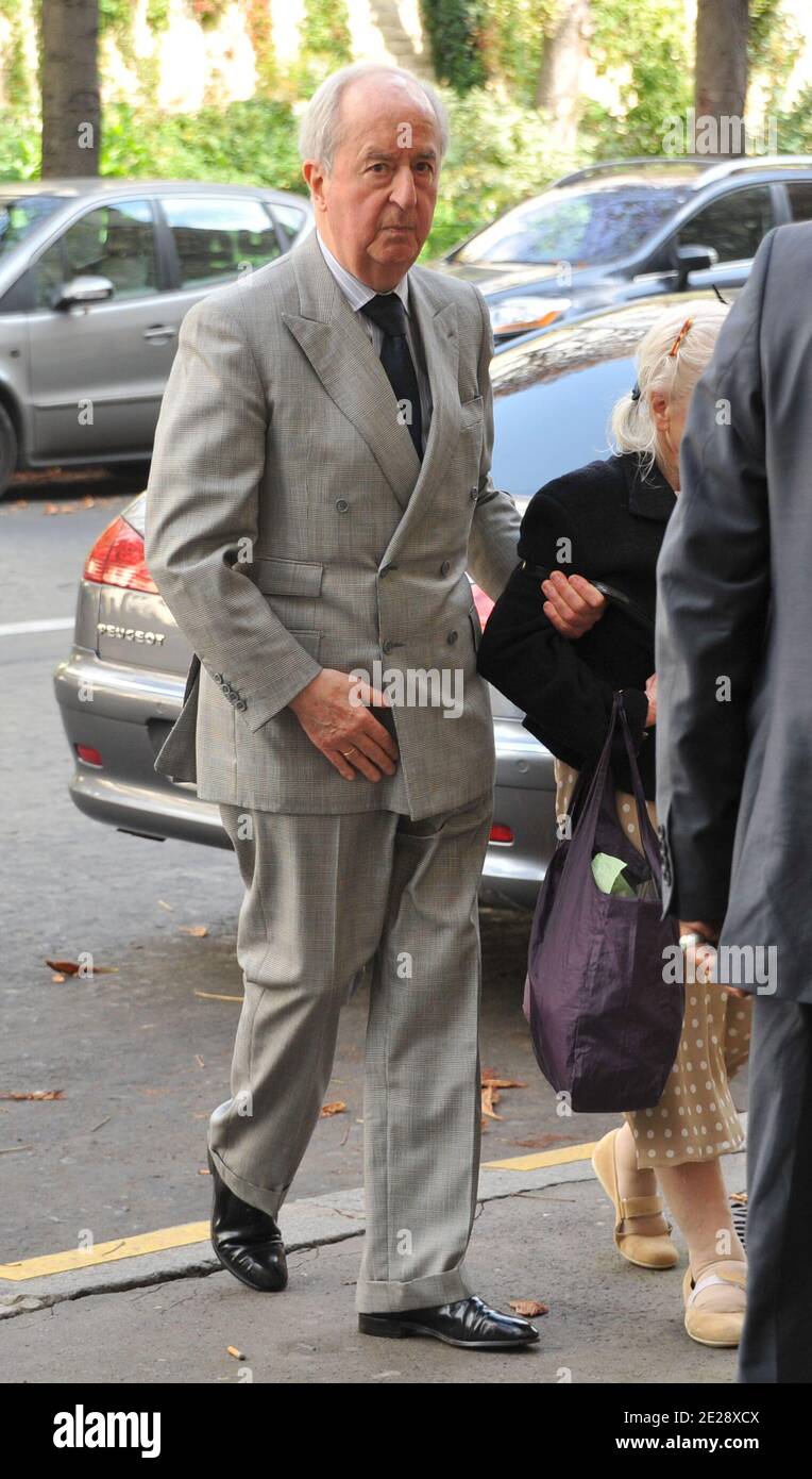 French Former Prime Minister Edouard Balladur is pictured in Paris, on ...