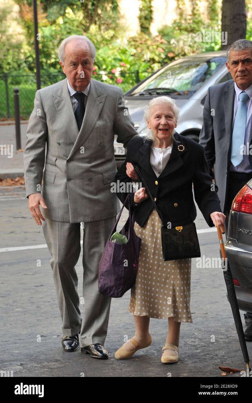 French Former Prime Minister Edouard Balladur is pictured in Paris, on ...