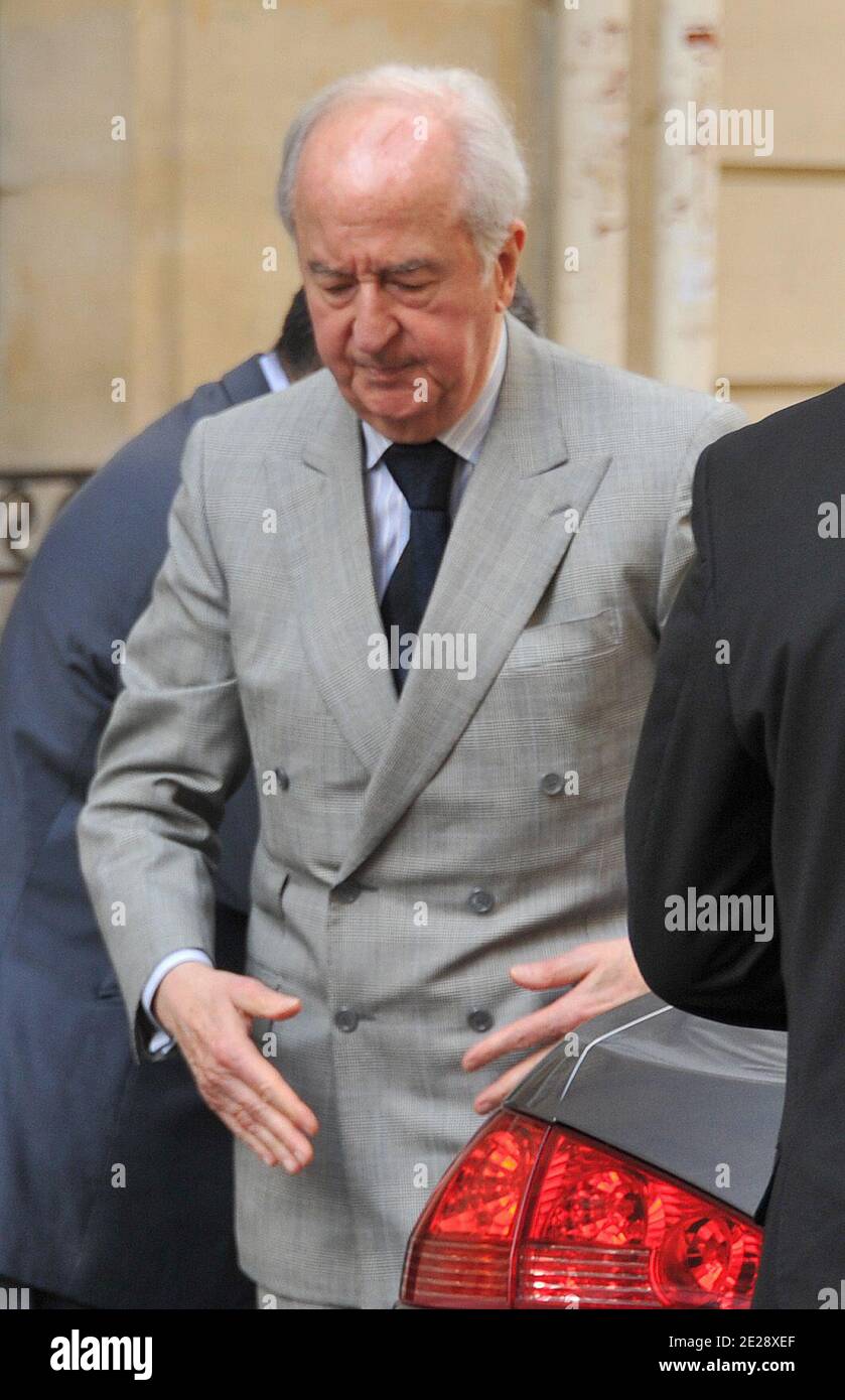 French Former Prime Minister Edouard Balladur is pictured in Paris, on ...