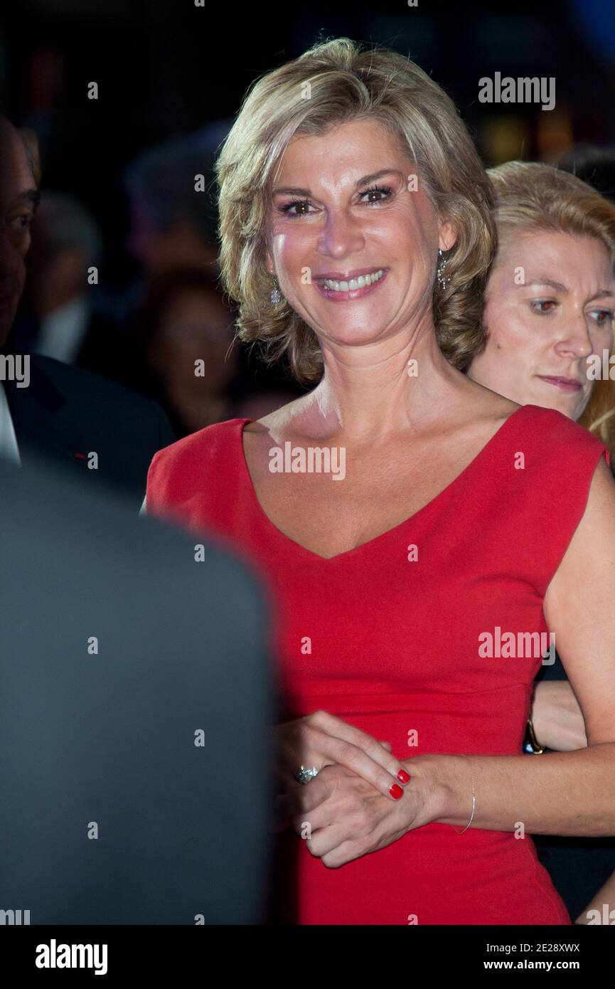 French actress Michele Laroque attending the TGV 30th anniversary ...