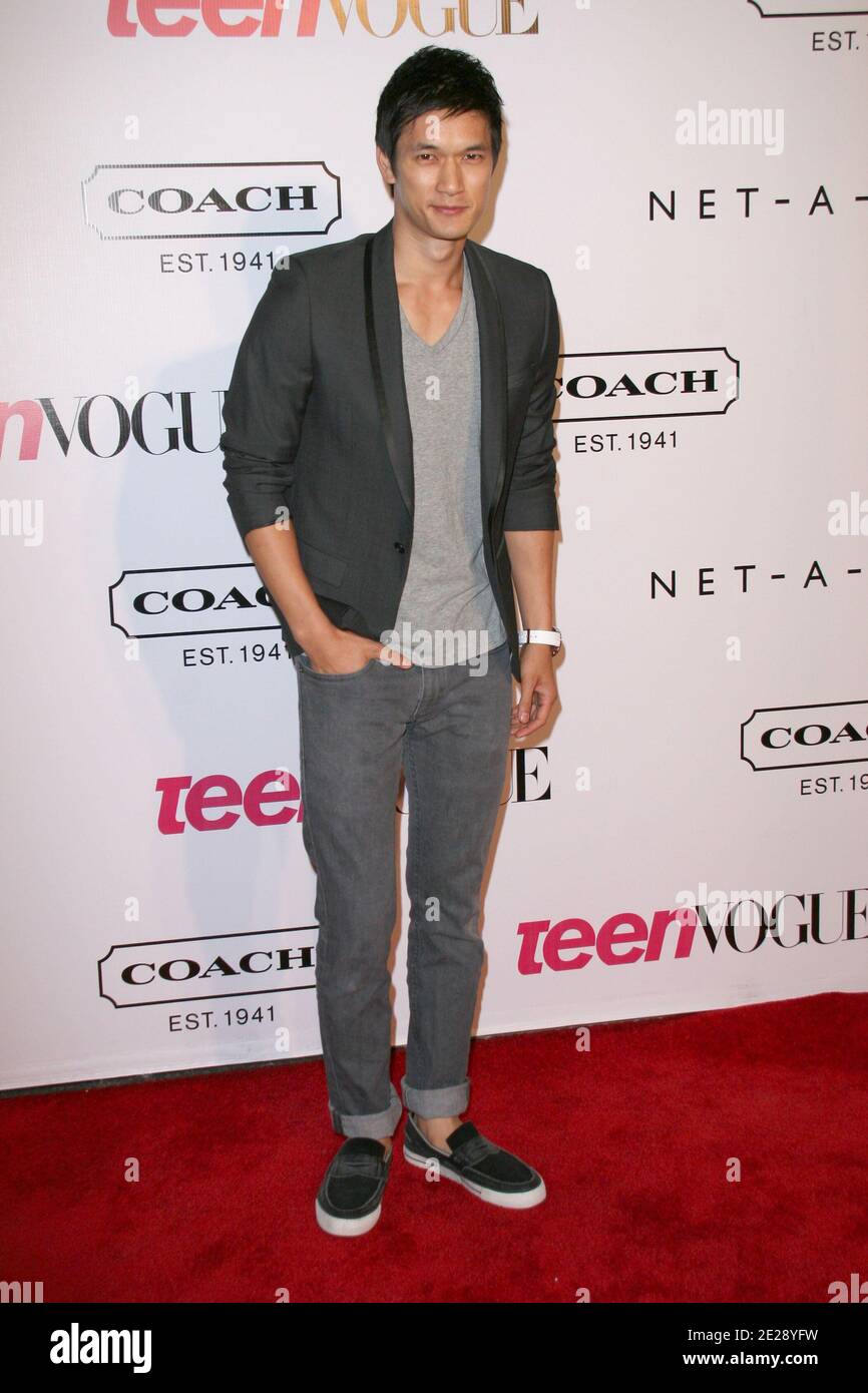 Harry Shum Jr. arriving for 9th Annual Teen Vogue 'Young Hollywood ...