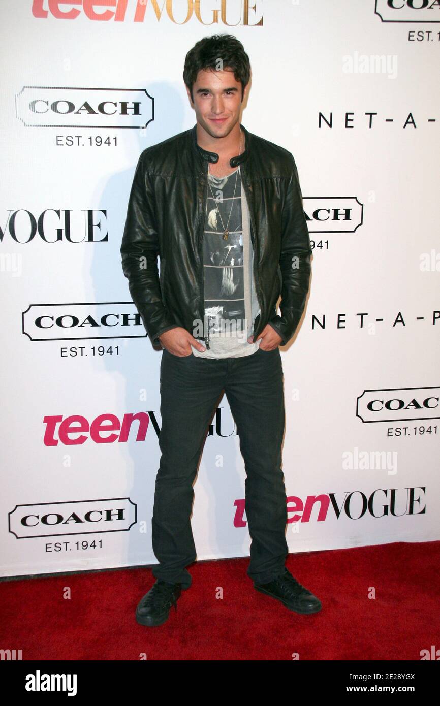 Josh Bowman arriving for 9th Annual Teen Vogue 'Young Hollywood' Party ...