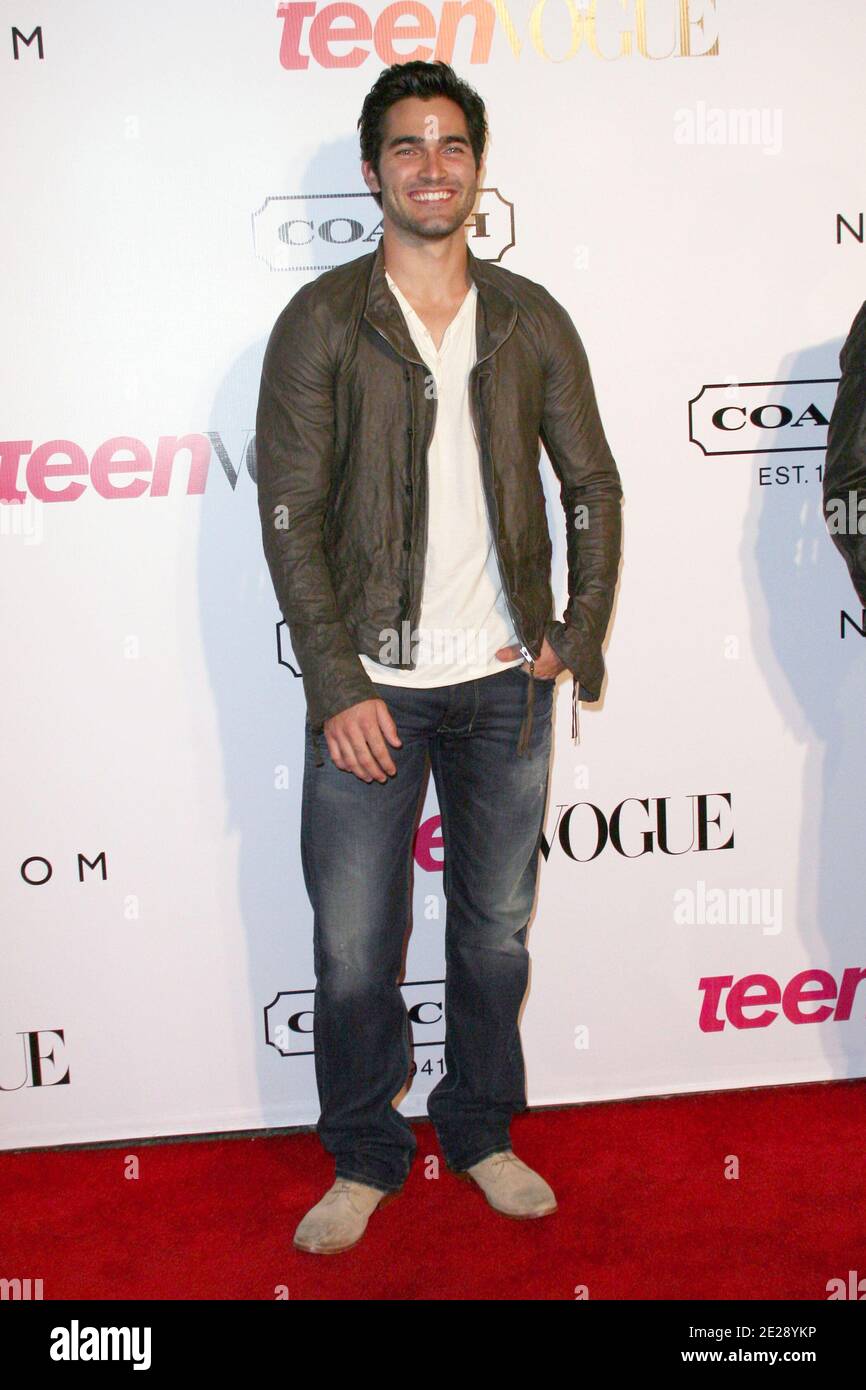 Tyler Hoechlin arriving for 9th Annual Teen Vogue 'Young Hollywood ...
