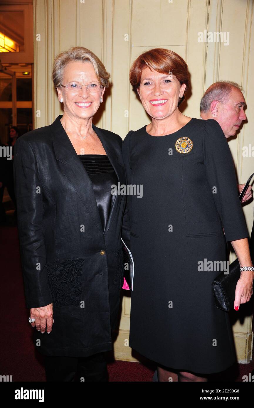 Michele Alliot-Marie and Claude Greff attending the 26th 'Gala de l ...