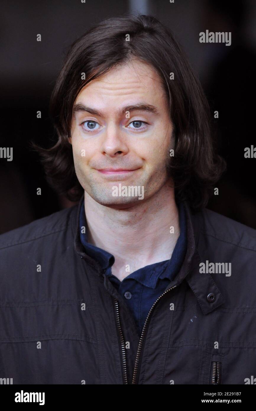Bill Hader attends the premiere of '50/50' at the Ziegfeld Theater on ...