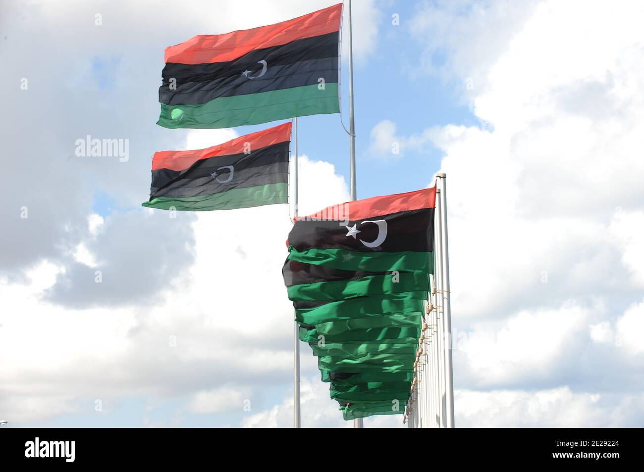 Drapeau libyen hi-res stock photography and images - Alamy