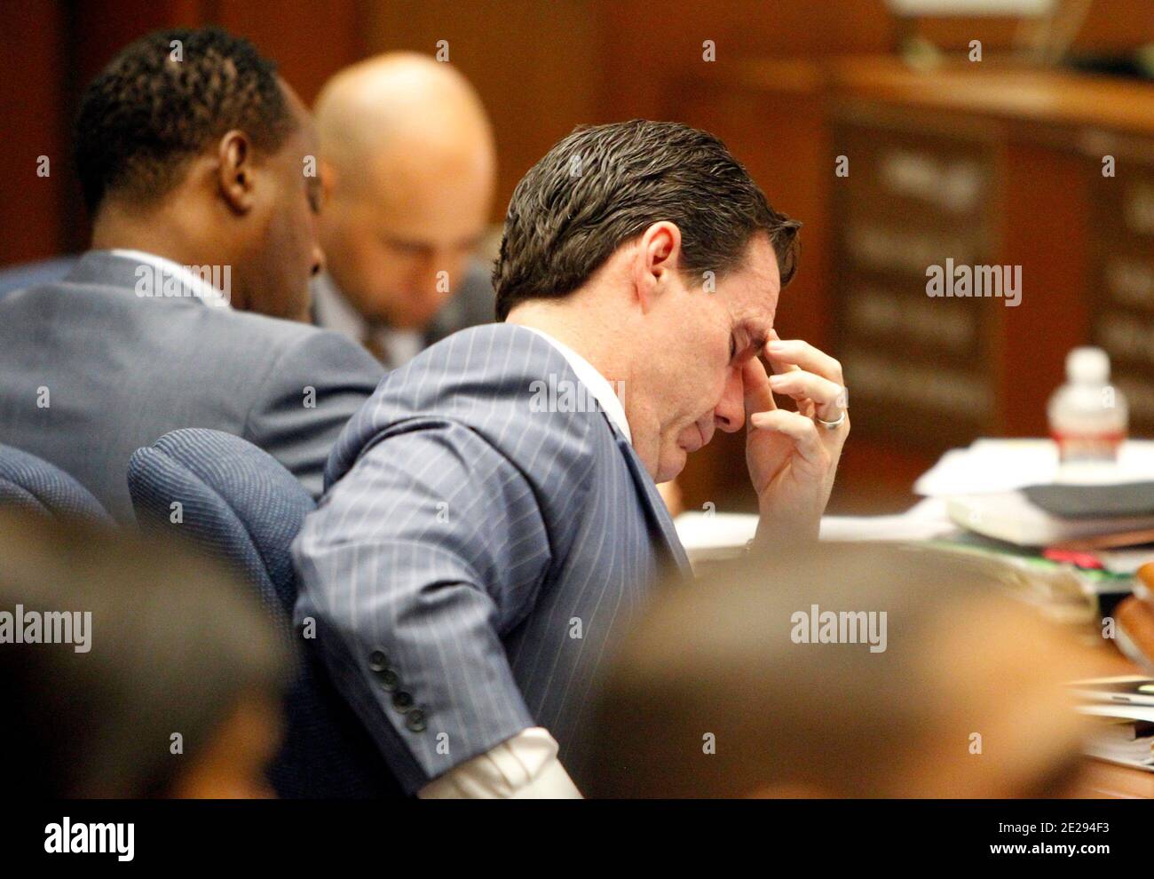 Attorney table during trial hi-res stock photography and images - Alamy
