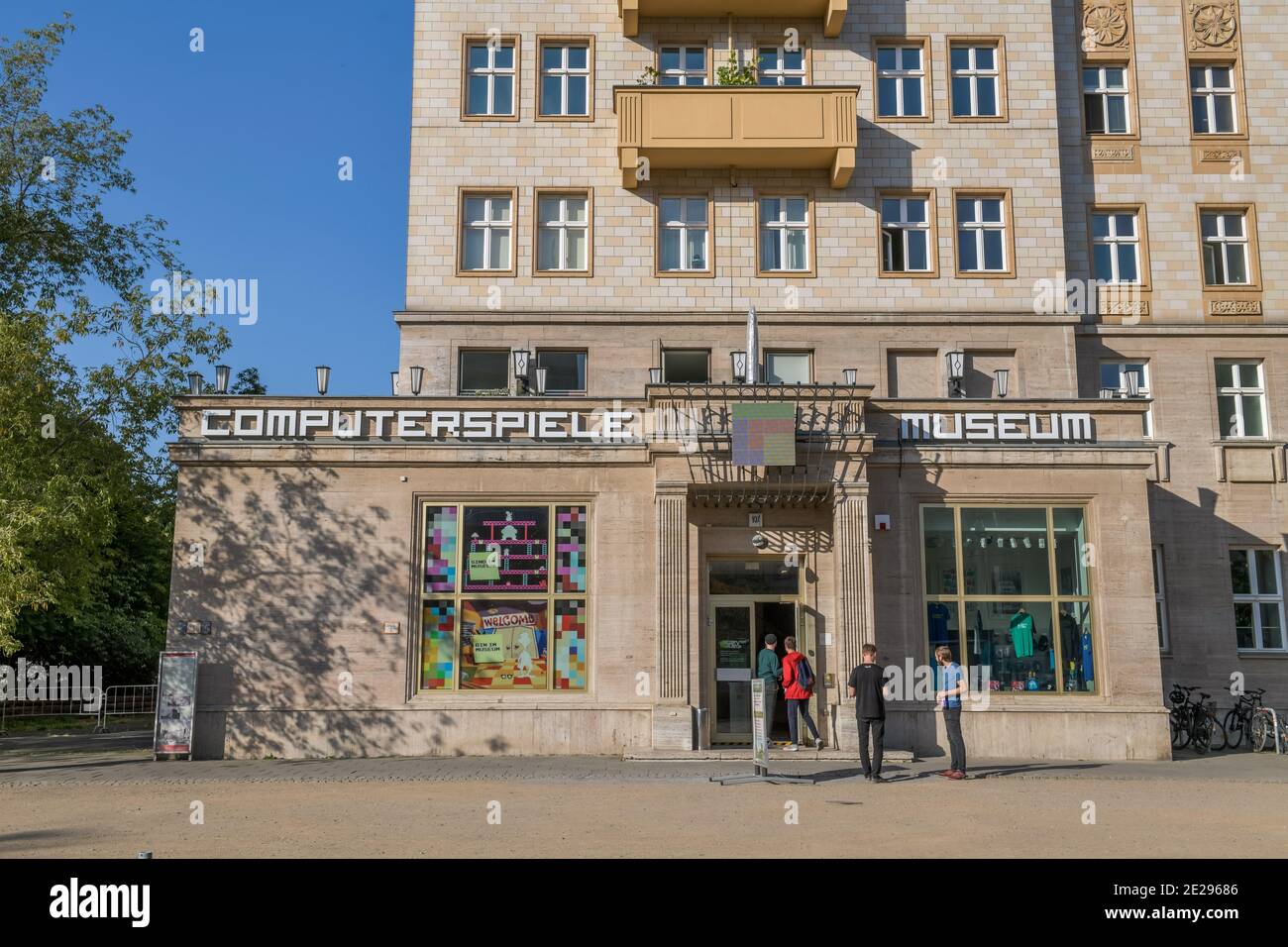 Computerspielemuseum, Karl-Marx-Allee, Friedrichshain, Berlin ...