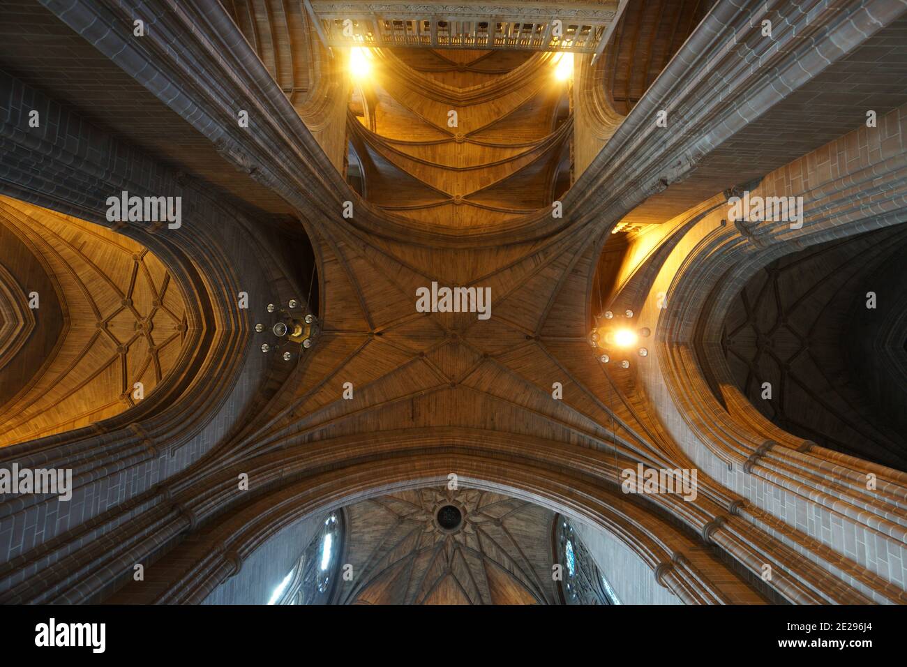 Interior of liverpool cathedral hi-res stock photography and images - Alamy