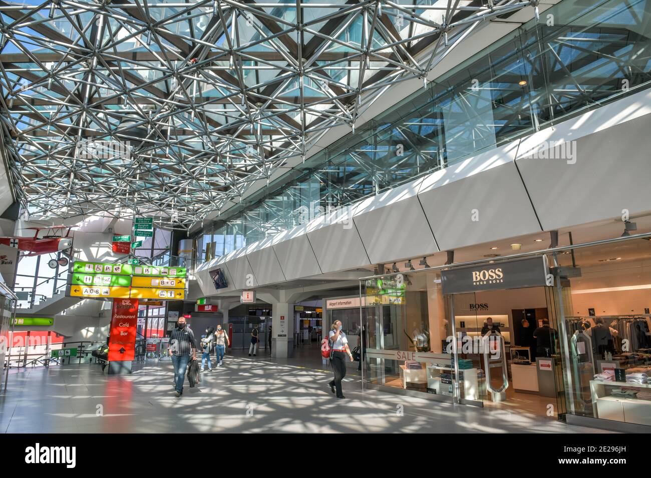 Terminal A, Flughafen, Tegel, Reinickendorf, Berlin, Deutschland Stock ...