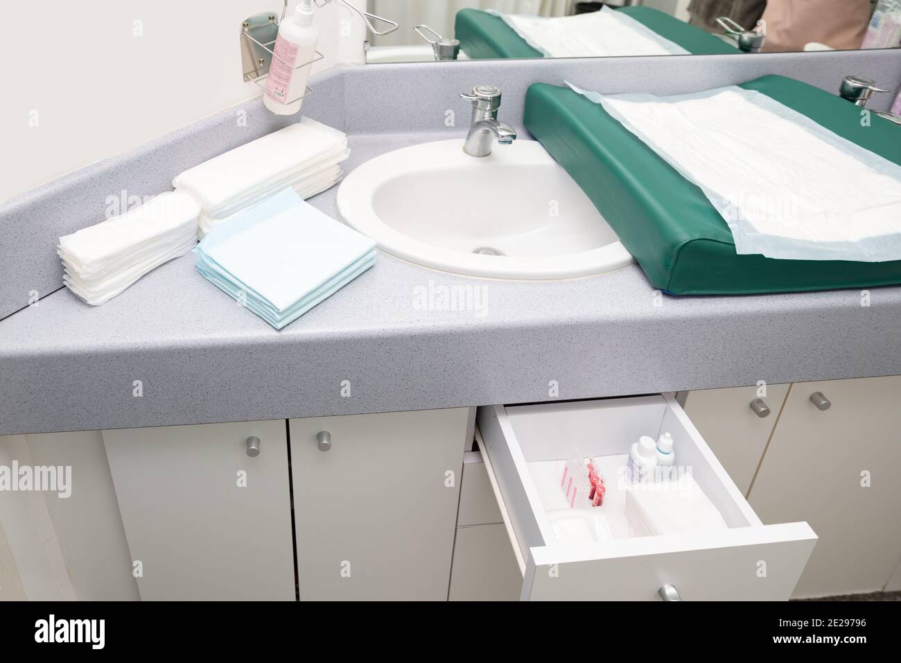 Hospital changing room hi-res stock photography and images - Alamy