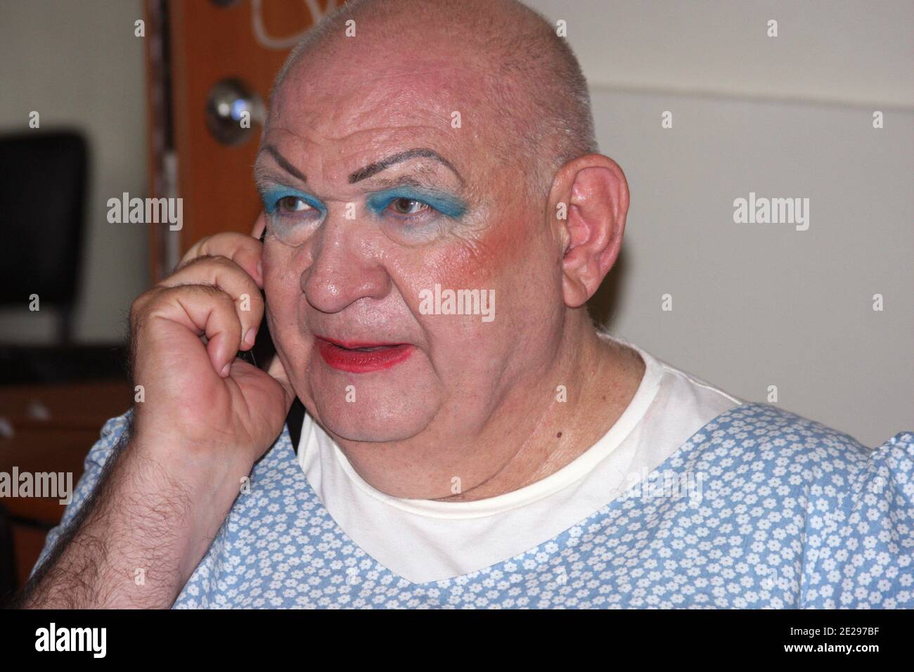 Romanian actor Valentin Teodosiu before a show Stock Photo - Alamy