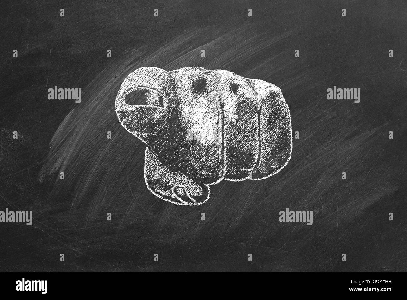 Human Hand Pointing Stock Photo - Alamy