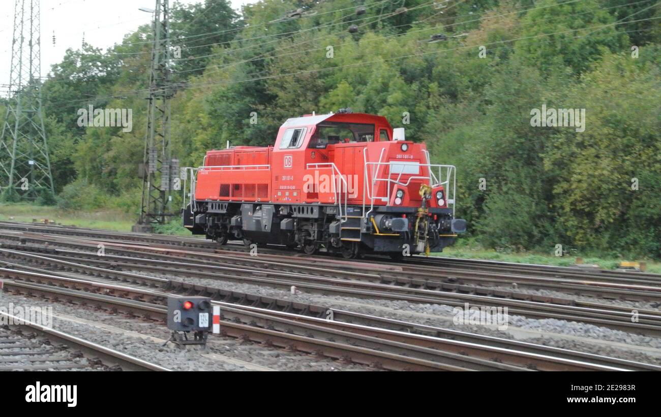 A Deutsche Bahn (DB) Class V 60 Voith Gravita 10 BB diesel hydraulic ...