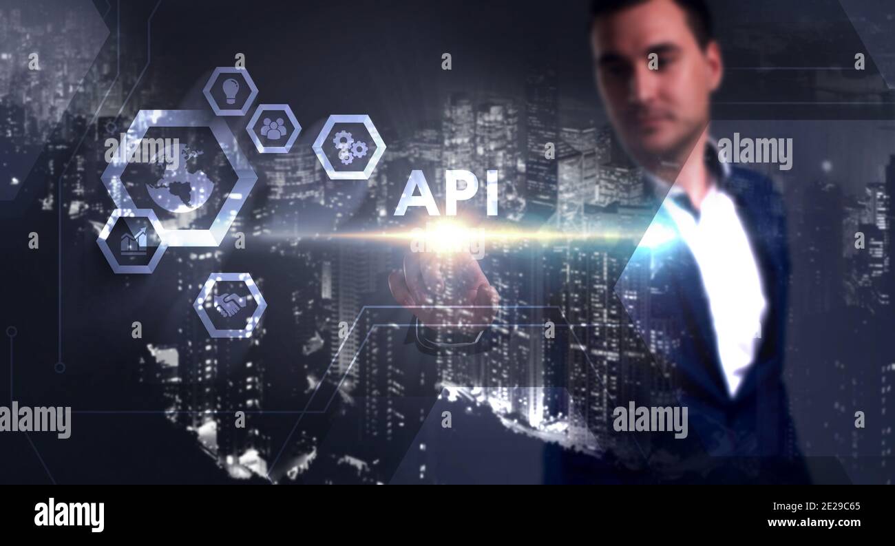 Api technology hi-res stock photography and images - Alamy