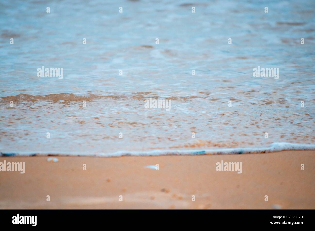 Beautiful shot of ocean beach Stock Photo - Alamy